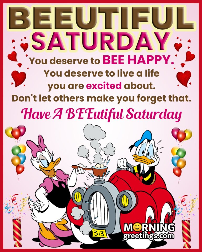 50 Splendid Saturday Quotes Wishes Pics - Morning Greetings – Morning ...